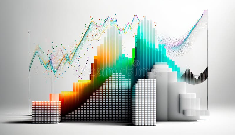 Financial Charts Illustration Stock Illustration - Illustration of ...