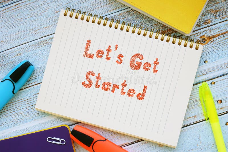 431 Let's Get Started Stock Photos - Free & Royalty-Free Stock Photos ...