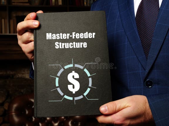 Financial Concept Meaning Master-Feeder Structure with Phrase on the ...