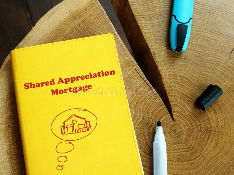 Shared Appreciation Mortgage Phrase on the Page Stock Image - Image of ...