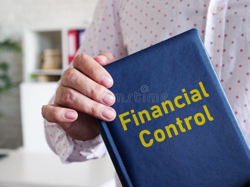Financial Controler and Controlling is Shown Using the Text Stock Image ...