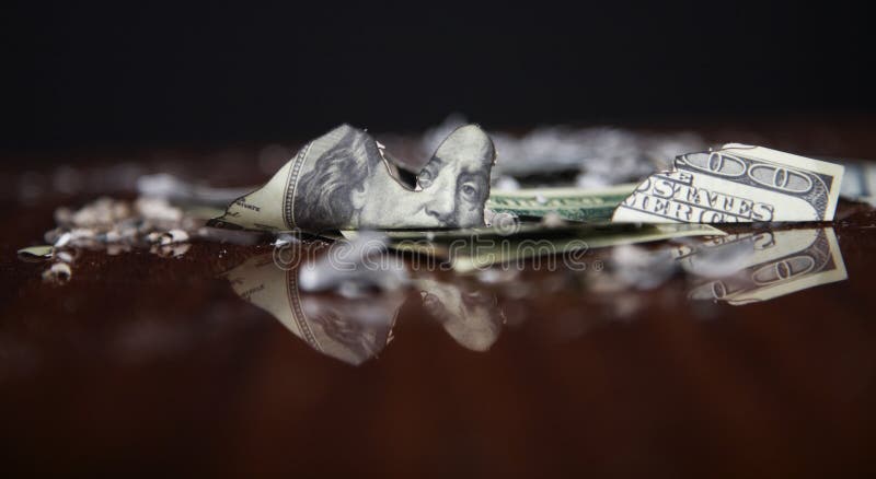 Financial crash stock image. Image of paper, fire, devaluation - 6790285