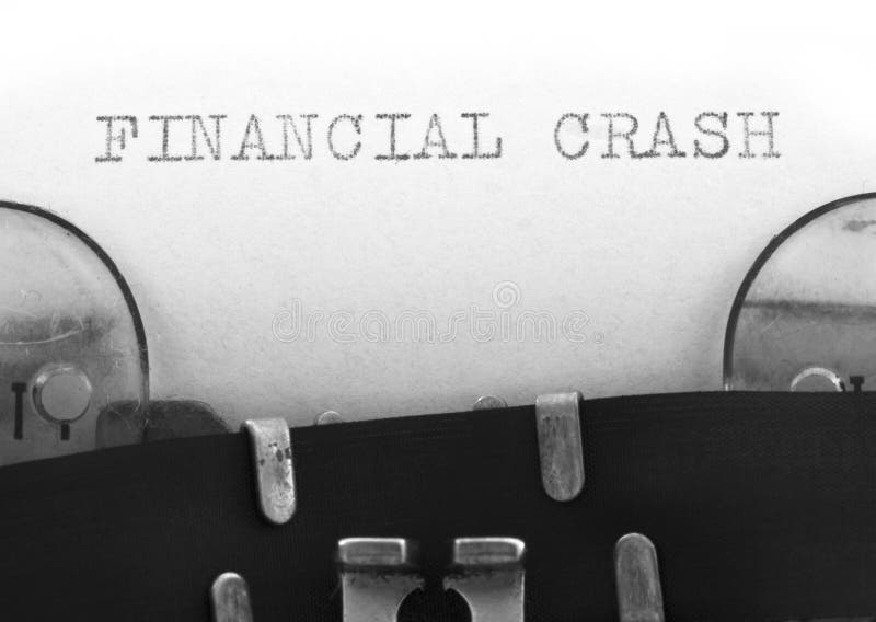 Financial crash concept stock image. Image of business - 23558437
