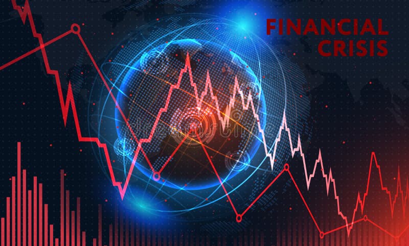 Financial Crisis and Bankruptcy. Financial Instability Stock ...
