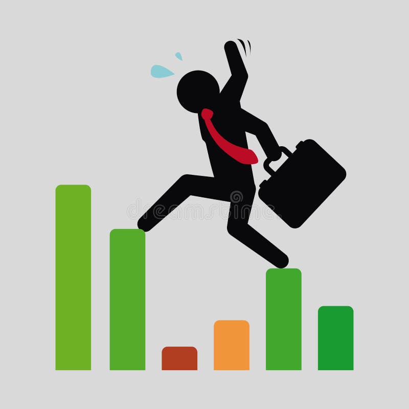 Financial crisis design stock vector. Illustration of bankruptcy - 46978433