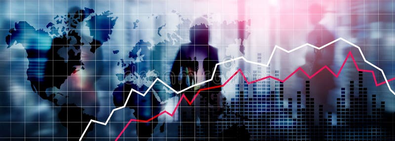 Financial Crysis Recession Economic Concept. Stock Illustration ...