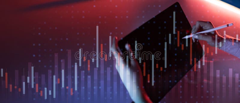 Financial Data Analysis and Performance Tracking Visualization Stock Illustration - Illustration ...