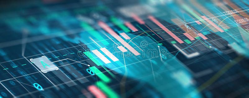 Financial Data As Graphs, Charts, and Reports. Comprehensive Analysis ...
