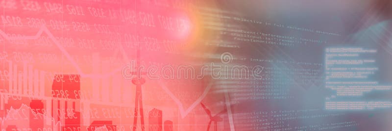 Financial Landscape stock vector. Illustration of charts - 13264201