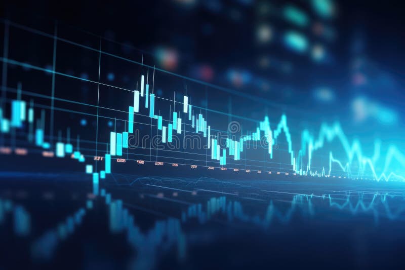 Financial Data Graph Chart Report Statistic Marketing Research ...