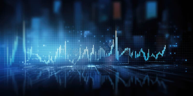 Financial Data Graph Chart Report Statistic Marketing Research ...