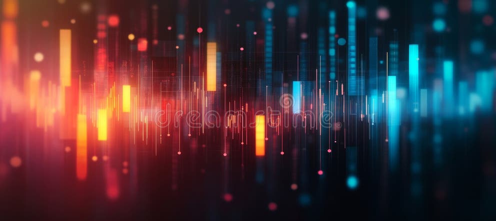 Financial Data Visualization with Charts and Line Graph Overlays in ...