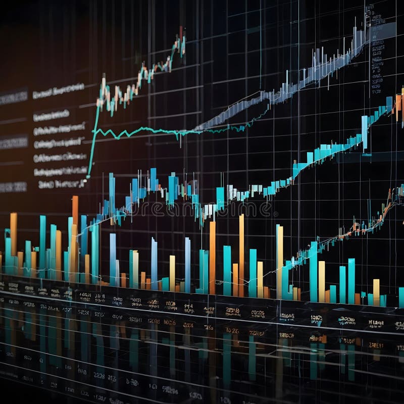 Financial Data Visualization with Rising Bar Graphs, Pie Charts, and ...