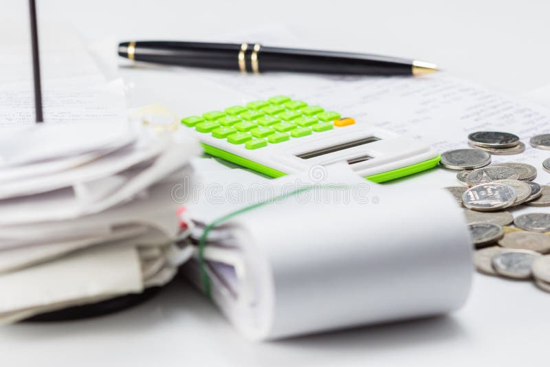 Financial desk stock photo. Image of bank, bunch, finance - 32188554