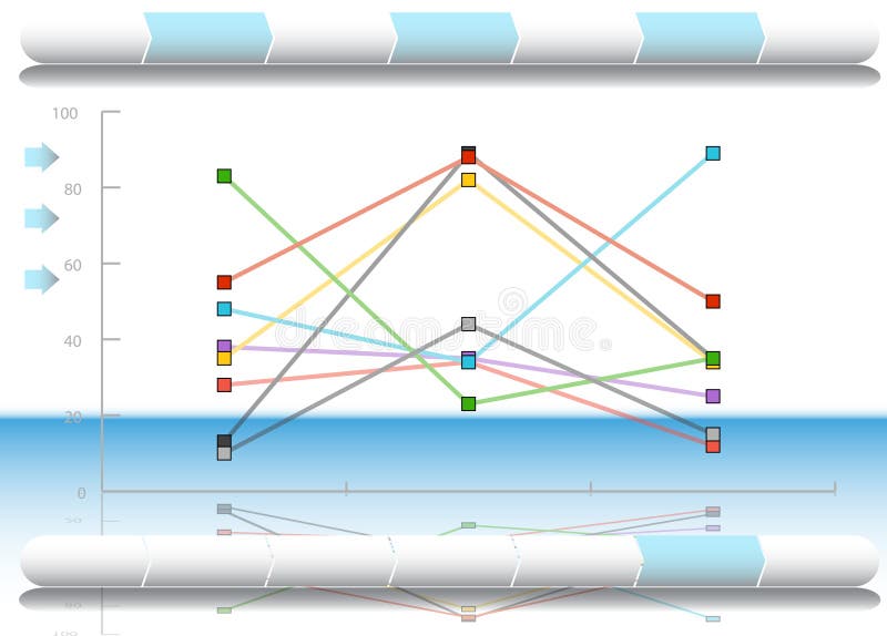 Financial Diagram stock vector. Illustration of business - 14870094