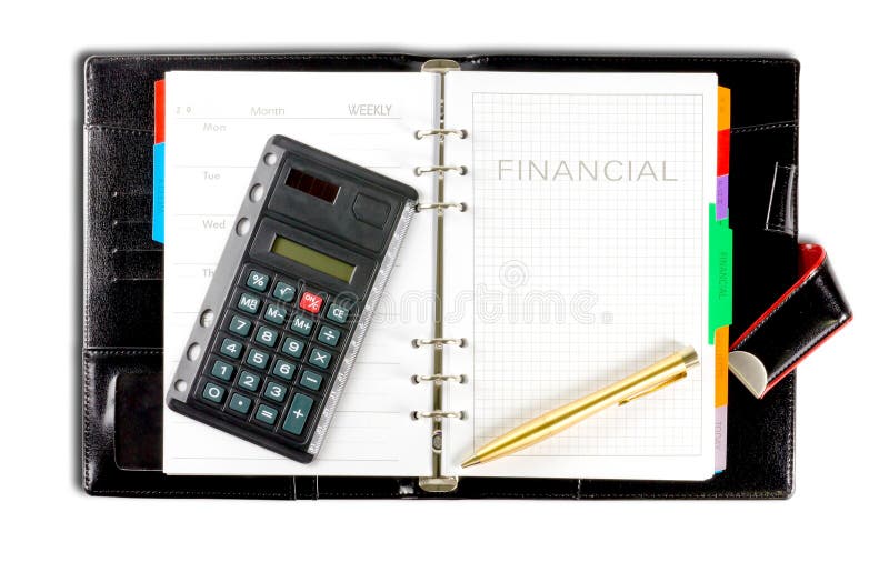 Financial diary stock photo. Image of economy, control - 21780578