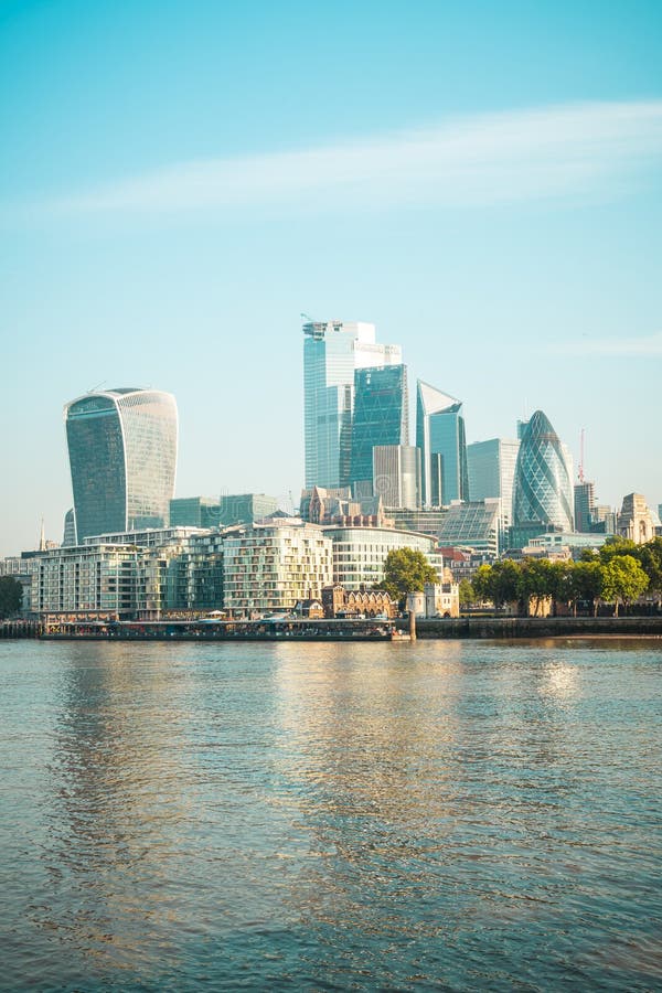 Financial District of London Stock Photo - Image of business, global ...