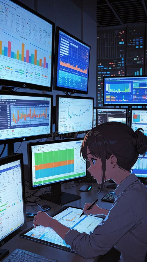 Anime Traders Stock Illustrations – 8 Anime Traders Stock Illustrations ...