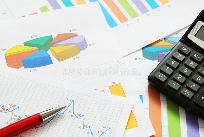Financial documents stock image. Image of paper, report - 24991669
