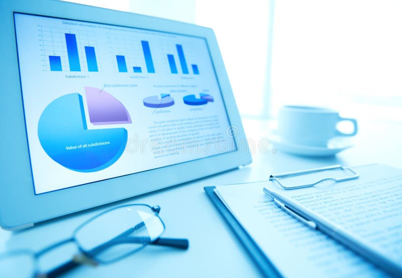 Financial documents stock image. Image of office, briefing - 33081705