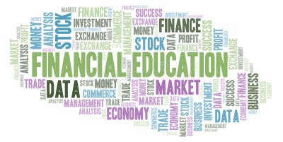 Financial Education Word Cloud. Stock Illustration - Illustration of ...