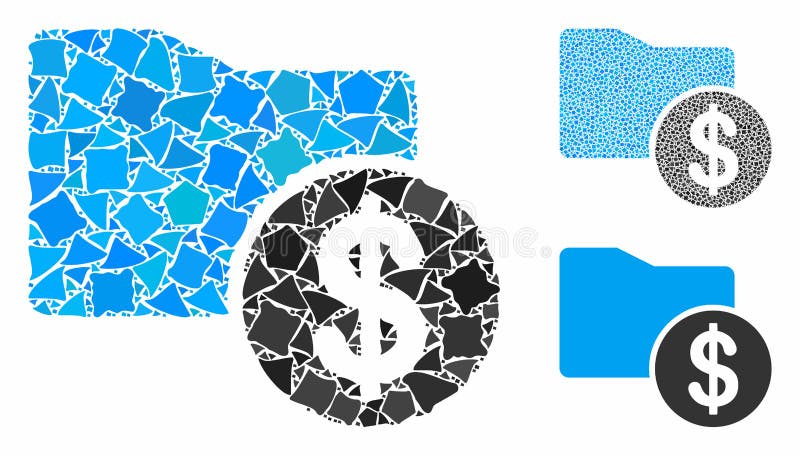 Financial Folder Icon Vector Design Template. Stock Vector ...