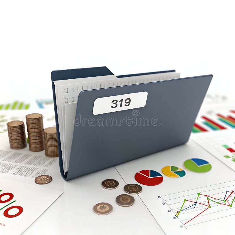 Financial stock illustration. Illustration of management - 357386731