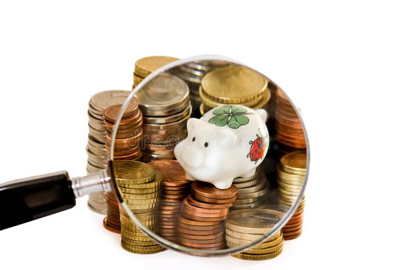 Financial fortune in focus stock image. Image of europe - 7899097