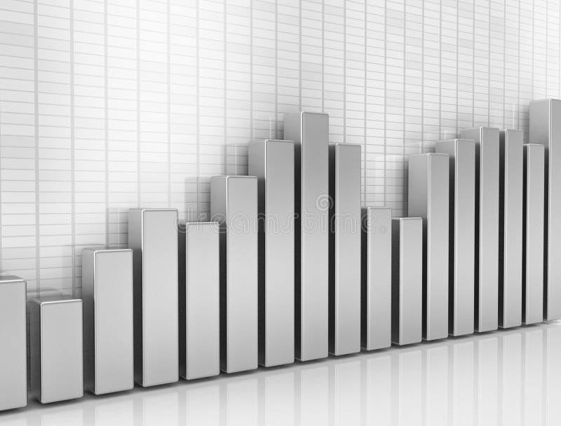 Financial Graph Business Background Stock Illustration - Illustration ...