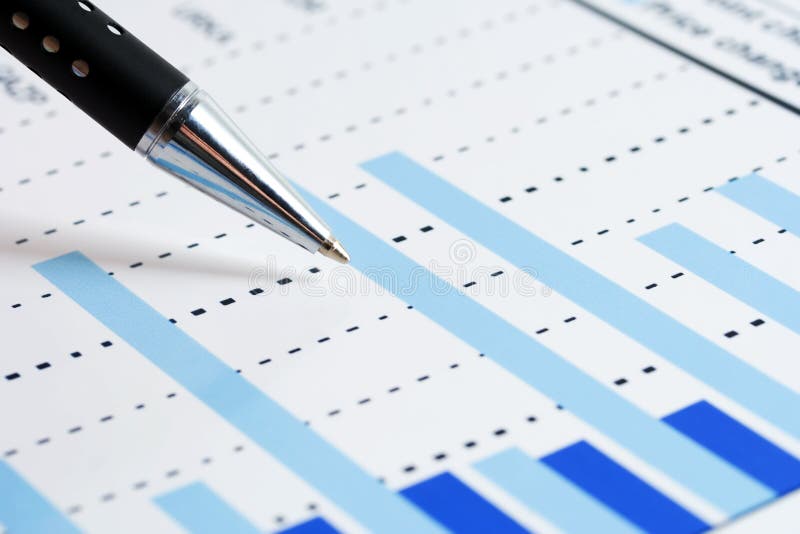 Financial graphs analysis stock photo. Image of finance - 8628514