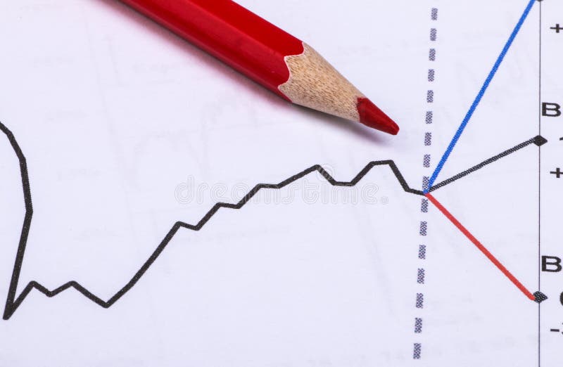 Financial Graphs and Charts Stock Image - Image of paper, concept: 42235657