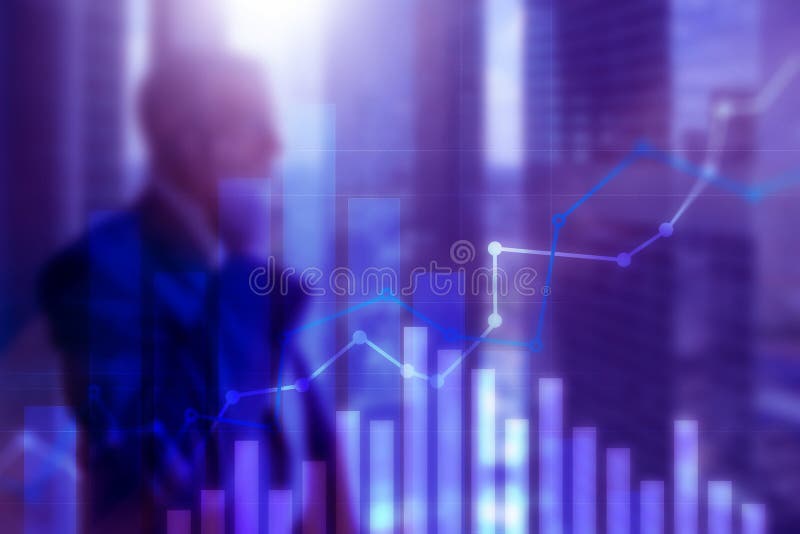 Financial Growth Graph.Â Sales Increase, Marketing Strategy Concept ...