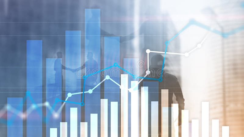 Financial Growth Graph.Â Sales Increase, Marketing Strategy Concept ...