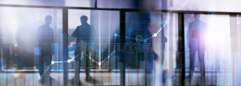 Financial Growth Graph. Sales Increase, Marketing Strategy Concept ...