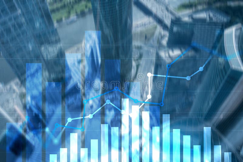 Financial Growth Graph. Sales Increase, Marketing Strategy Concept ...