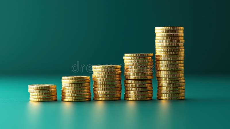 Financial Growth Investment Visual Representation Increasing Returns ...