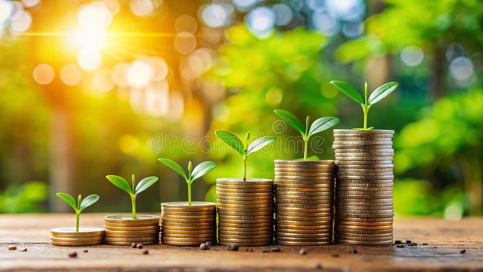 Financial Growth in 2025 a Seedling Emerging from a Foundation of ...