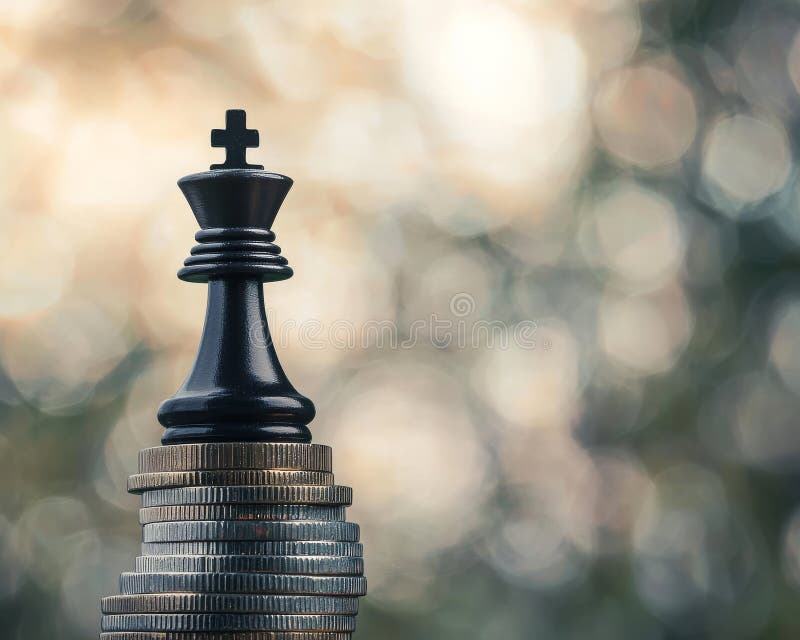 Financial Growth and Success through Strategic Chess Planning Stock ...
