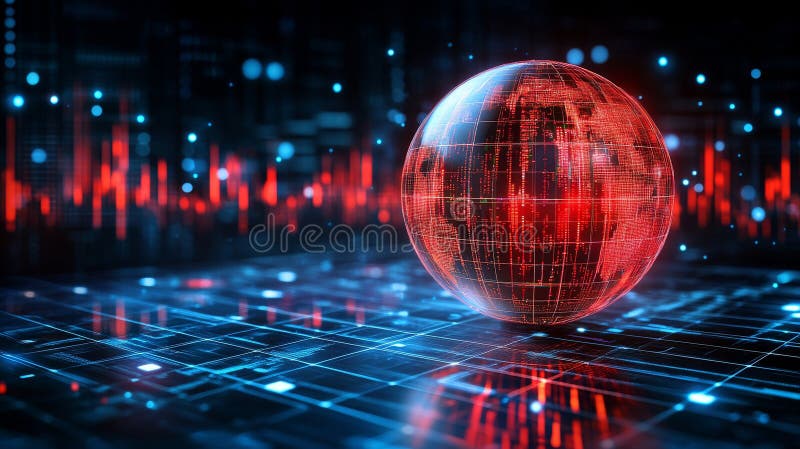 Financial Growth and Technology are the Focus of this Digital Artwork ...