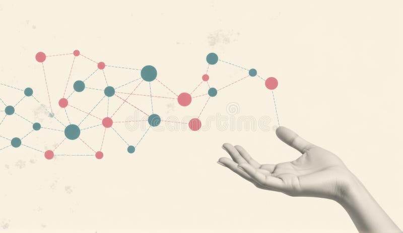 Financial Growth Visualization Digital Abstract Art Gray Background ...