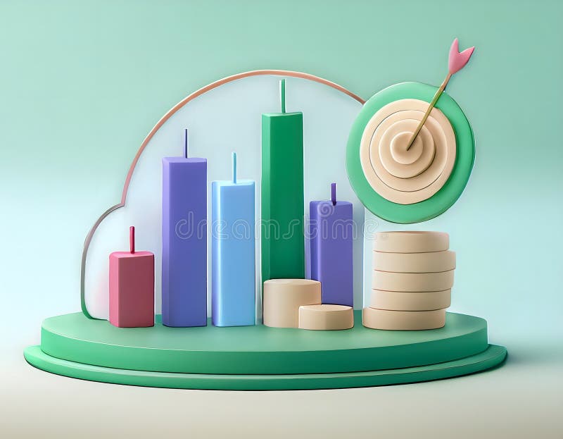 Financial Inclusion, Economy and Technology : 3D Icon of AI-driven ...