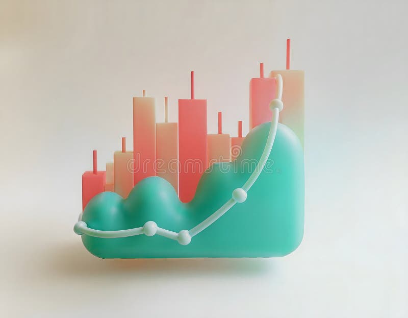 Financial Inclusion, Economy and Technology : 3D Icon of AI-driven ...