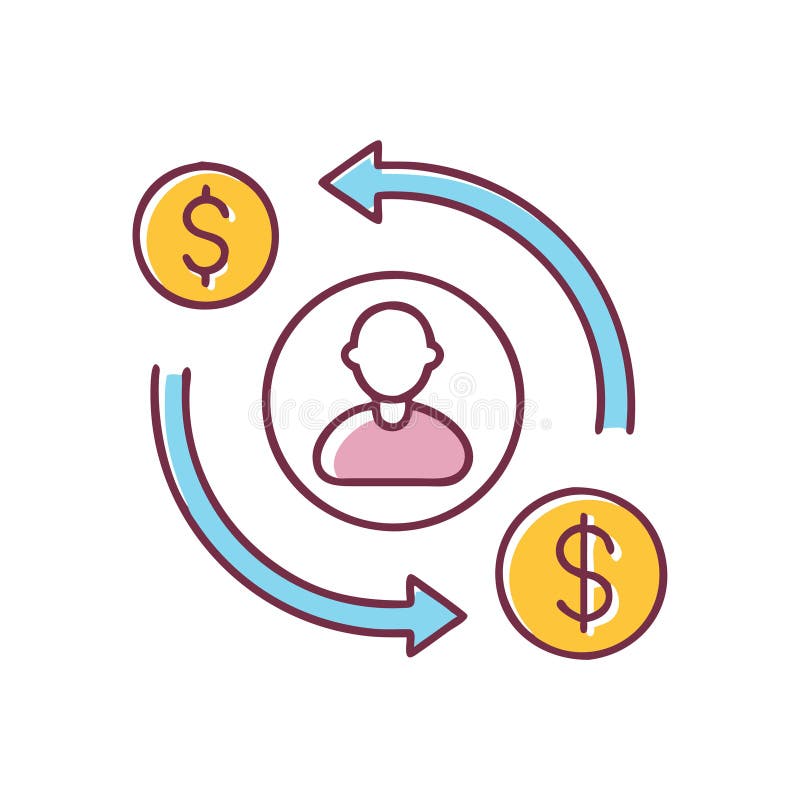 Financial Inclusion Icon for Access Stock Vector - Illustration of ...