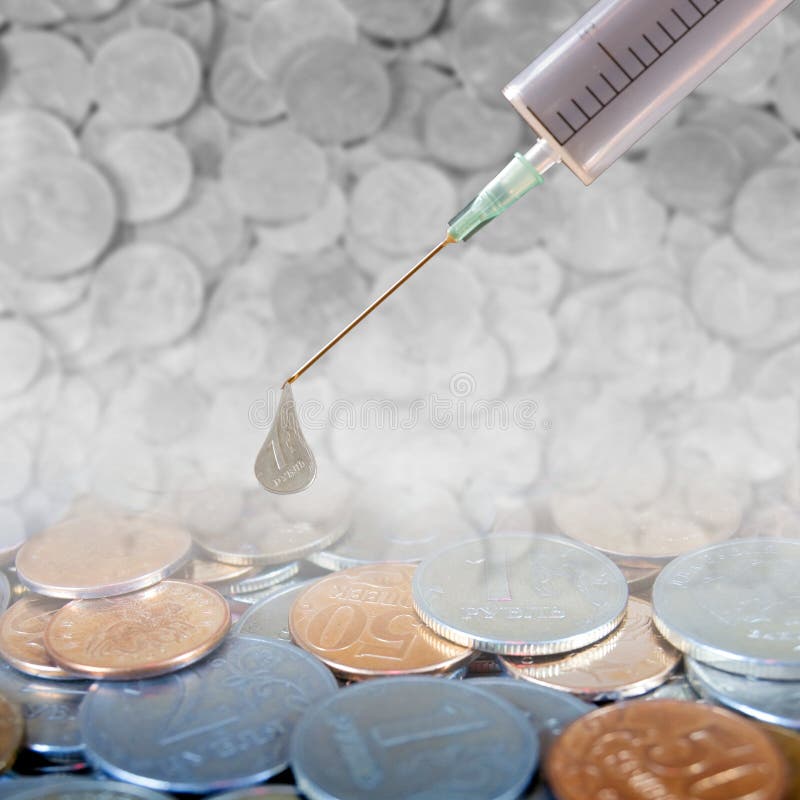 Financial injection stock photo. Image of life, falling - 6892352