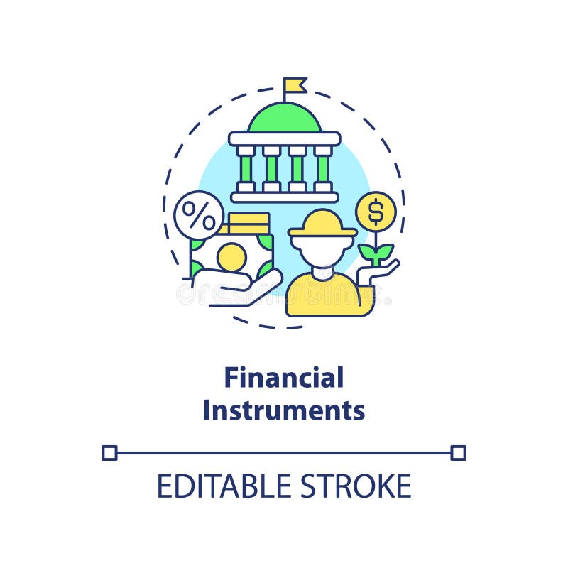 Financial Instruments Icon Stock Illustrations – 508 Financial ...