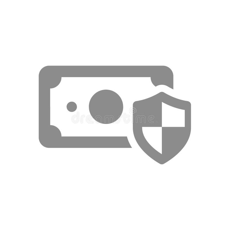 Financial Insurance Vector Icon Stock Vector - Illustration of vector ...