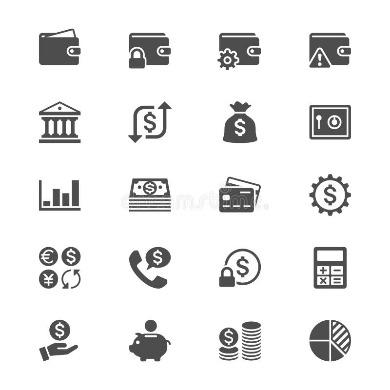 Financial Symbols Clip Art