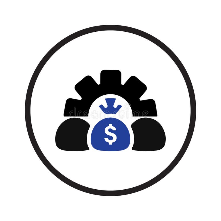 Financial management icon stock vector. Illustration of sign - 257337249