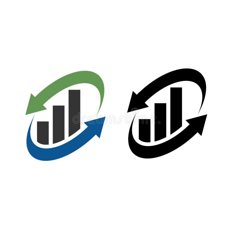 FINANCIAL MANAGEMENT LOGO DESIGN TEMPLATE. Stock Vector - Illustration ...