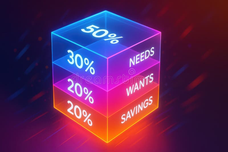 Financial Management System with Needs, Wants, and Savings Breakdown ...